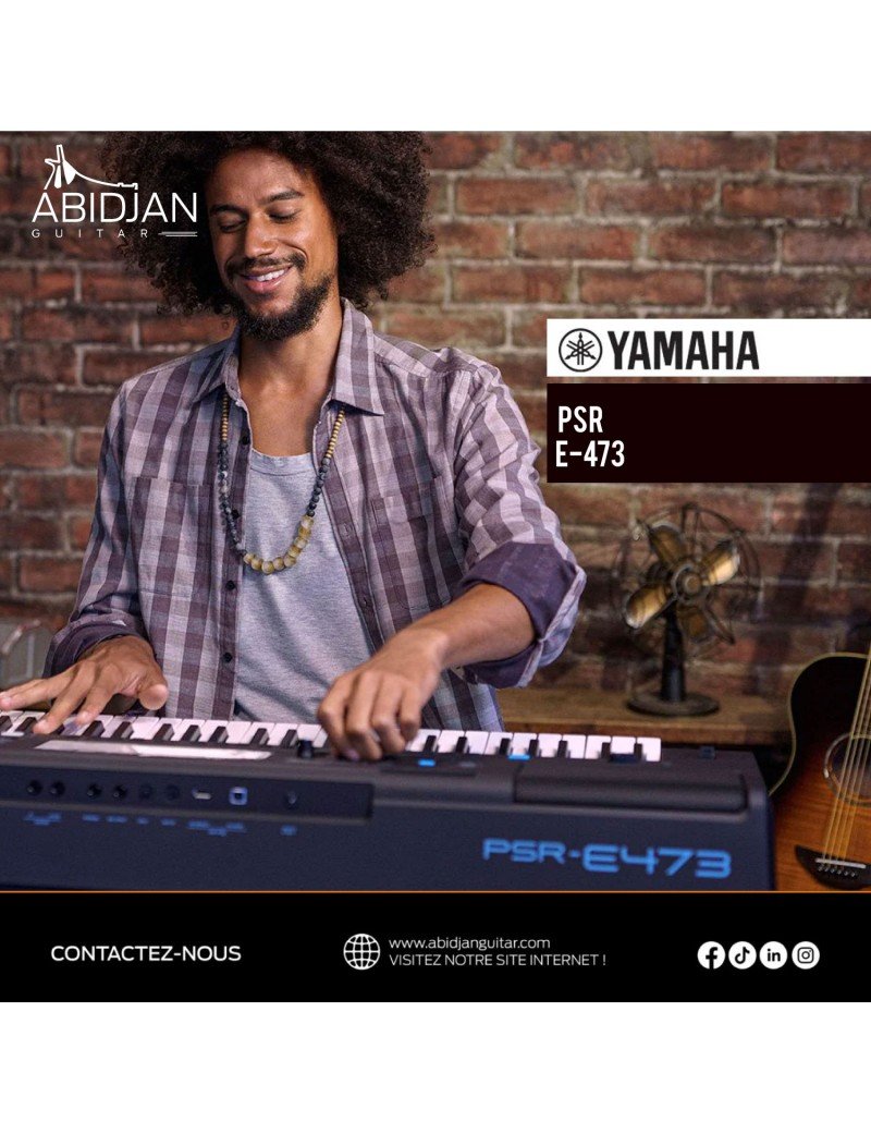 PIANO - YAMAHA - PSR E473